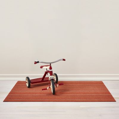Skinny Stripe Shag Indoor/Outdoor Mat by Chilewich at Lumens.com
