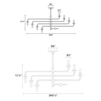Atelier Chandelier by SONNEMAN Lighting at Lumens.com