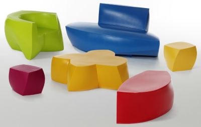 Frank Gehry Bench by Heller at Lumens.com