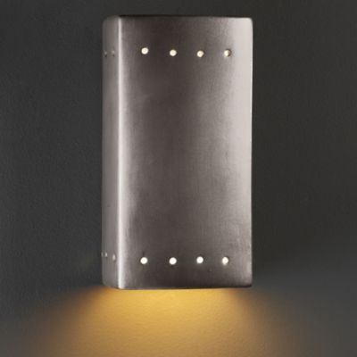 Rectangle Outdoor Wall Sconce by Justice Design Group at Lumens.com