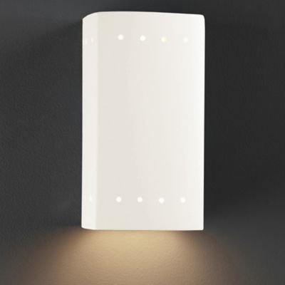 Rectangle Outdoor Wall Sconce by Justice Design Group at Lumens.com