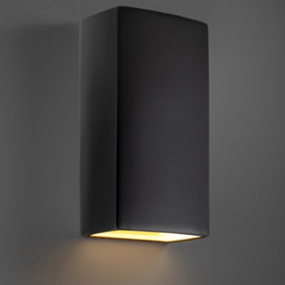 Rectangle Outdoor Wall Sconce by Justice Design Group at Lumens.com