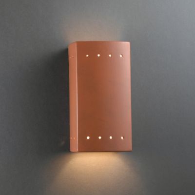 Rectangle Outdoor Wall Sconce by Justice Design Group at Lumens.com
