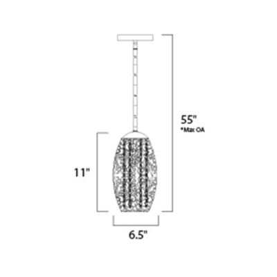 Arabesque Mini Pendant by Maxim Lighting at Lumens.com