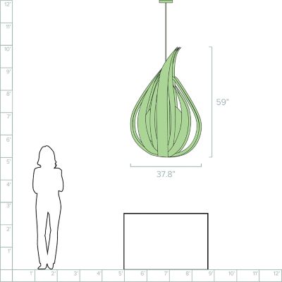 Raindrop LED Pendant by LZF at Lumens.com