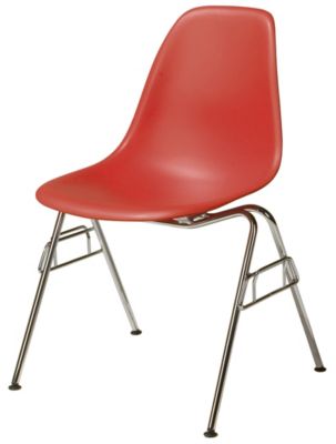 Eames Molded Plastic Stacking Chair by Herman Miller at Lumens.com