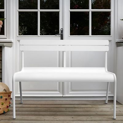 Luxembourg Stacking Bench by Fermob at Lumens.com