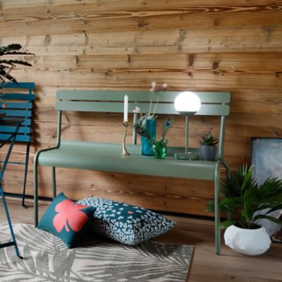 Luxembourg Stacking Bench by Fermob at Lumens.com