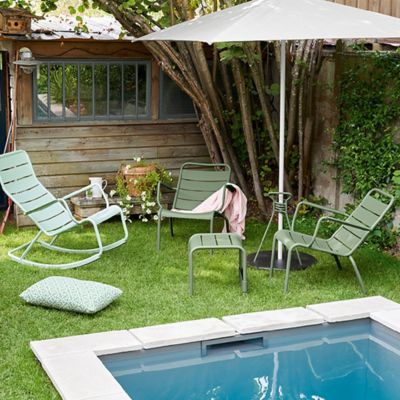 Luxembourg Small Low Table/Ottoman by Fermob at Lumens.com