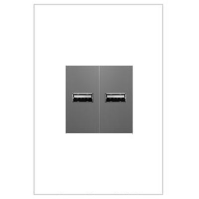 USB 1-Module Outlet by Legrand Adorne at Lumens.com