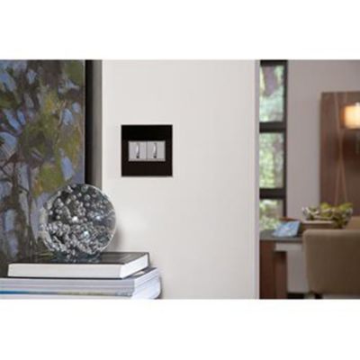 adorne Real Materials Stainless Wall Plates by Legrand Adorne at Lumens.com
