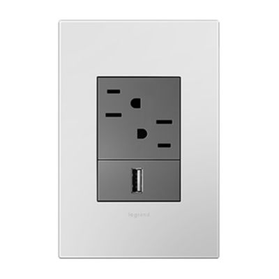 3-Module Wall Plate (Bright and Neutral Tone Plastic) by Legrand Adorne ...