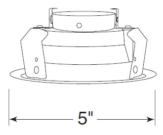 4-Inch Adjustable Baffle Trim by Juno at Lumens.com