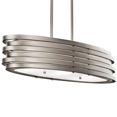 Roswell Oval Linear Suspension by Kichler at Lumens.com