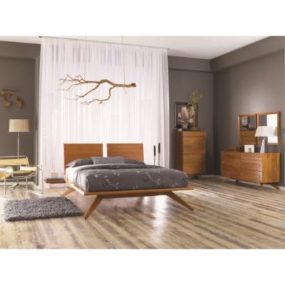 Astrid Bed with 1 Headboard Panel by Copeland Furniture at Lumens.com