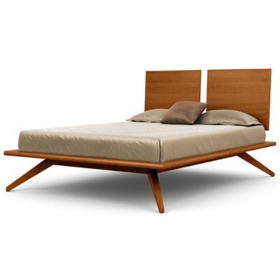 Astrid Bed with 2 Headboard Panels by Copeland Furniture at Lumens.com