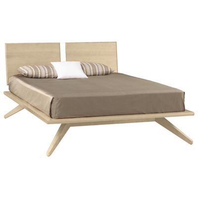 Astrid Bed with 2 Headboard Panels by Copeland Furniture at Lumens.com