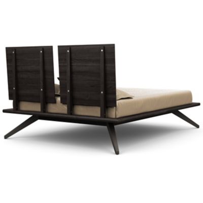 Astrid Bed with 2 Headboard Panels by Copeland Furniture at Lumens.com