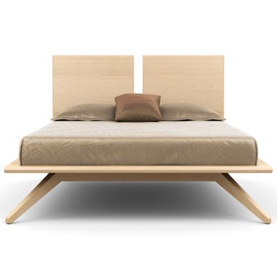 Astrid Bed with 2 Headboard Panels by Copeland Furniture at Lumens.com