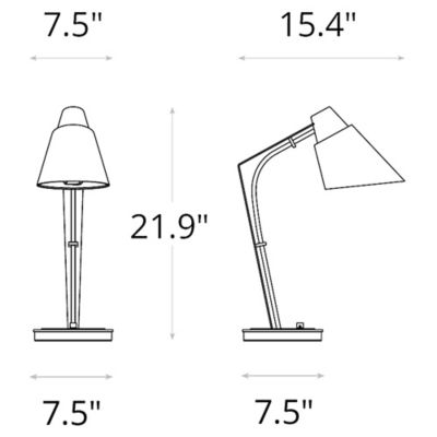 Reach Table Lamp by Hubbardton Forge at Lumens.com