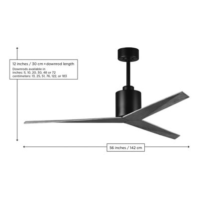 Eliza Ceiling Fan by Atlas Fan Company at Lumens.com