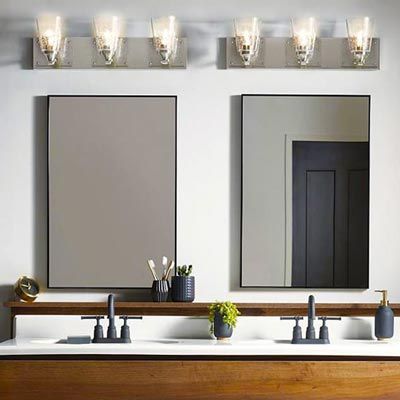 Bathroom Lighting - Ceiling Light Fixtures & Bath Bars | Lumens